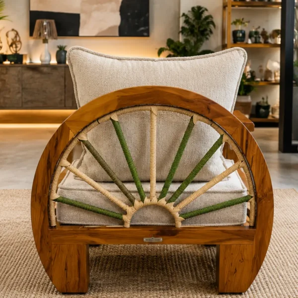 Single Seater Sofa - Weave Craft